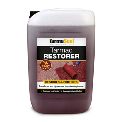Tarmaseal Tarmac Restorer, Dark Red, Superior in Performance to Tarmac ...