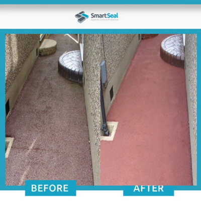 Tarmaseal Tarmac Restorer, Dark Red, Superior in Performance to Tarmac ...