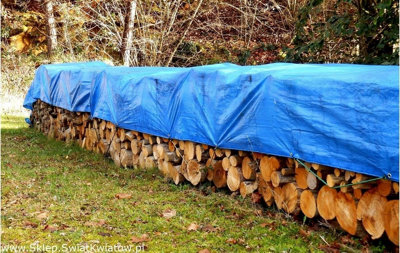 Tarpaulin Waterproof Cover Blue - 8ft x 10ft - (2026)
