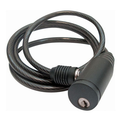 Task - Cable Lock with Bracket - 1000 x 6mm | DIY at B&Q