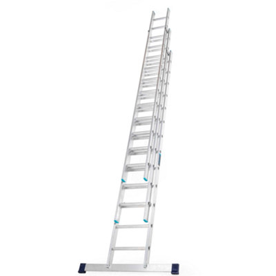 TASKMASTER Aluminium Professional Extension Ladder - 3.5m Triple | DIY ...