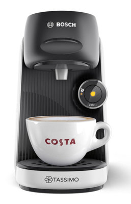 Tassimo by Bosch Finesse Friendly Pod Coffee Machine in White Tas 164 ...