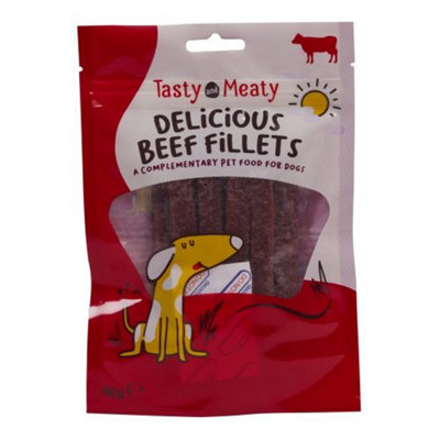 Tasty & Meaty Beef Fillets 90g (Pack of 16)