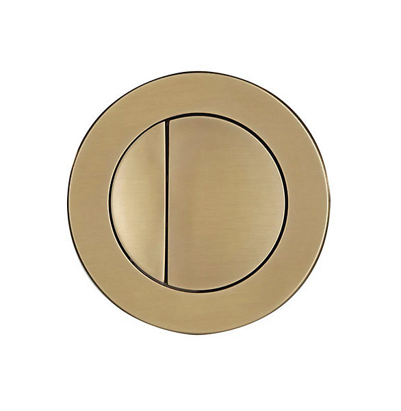 Tavistock/Roper Rhodes Brushed Brass Gold Twin Hose Toilet Push Button ... Tavistock/Roper Rhodes Brushed Brass Gold Twin Hose Toilet Push Button ...