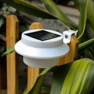 Taylor & Brown 10 x Solar LED Fence Gutter Lights, Super Bright ...