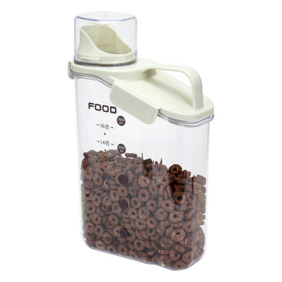Taylor & Brown 2.8L Airtight Cereal Storage Container, BPAFree Plastic ...