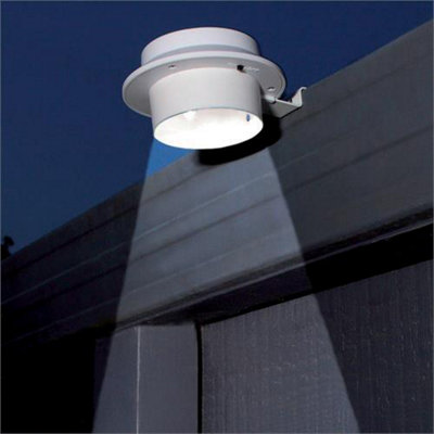 Taylor & Brown 2 x Solar LED Fence Gutter Lights, Super Bright, Weather ...