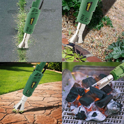 Taylor & Brown 2000W Electric Weed Killer Burner Wand Thermal Weeder ...