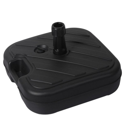 Buy Taylor & Brown 22L Black Parasol Base for Garden, Beach, Patio ...