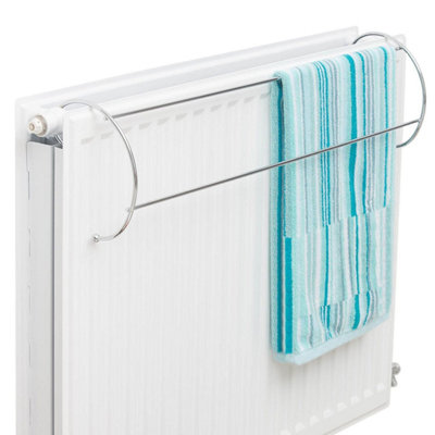 Taylor & Brown 2Pack Chrome Radiator Clothes Airer Dryer Rack ...