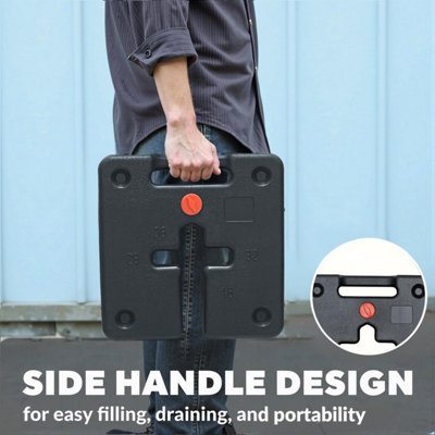 Taylor & Brown 4 Pack Gazebo Weights, 36kg Water Weights for Gazebo ...