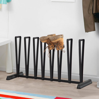 Taylor & Brown 4 Pair Boot Storage Rack, Ideal For Walking Boots ...