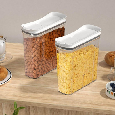 Taylor & Brown 4L Airtight Cereal Containers Set of 2 BPAFree Food ...