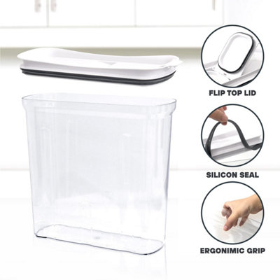 Taylor & Brown 4L Airtight Cereal Containers Set of 2 BPAFree Food ...