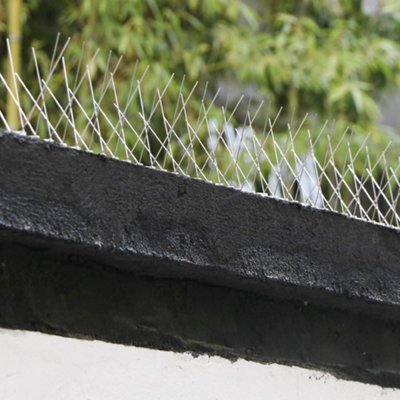 Taylor & Brown 5 Metre Pack Bird Spikes Deterrent Anti Perch Control Repeller Stainless Steel ...