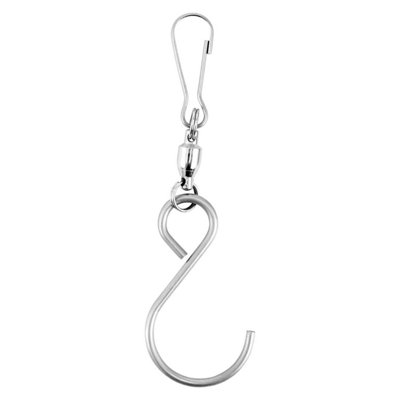 Taylor & Brown 6pc Stainless Steel Rotating S Swivel Hook Clips for ...