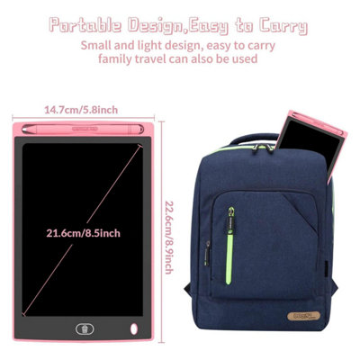 Taylor & Brown 8.5in LCD Writing Tablet 2 Pack Kids Drawing Pad, Travel ...