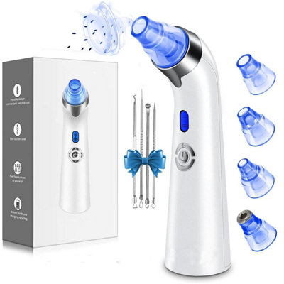 Taylor & Brown Blackhead Remover Vacuum Tool, Rechargeable Pore Cleaner ...