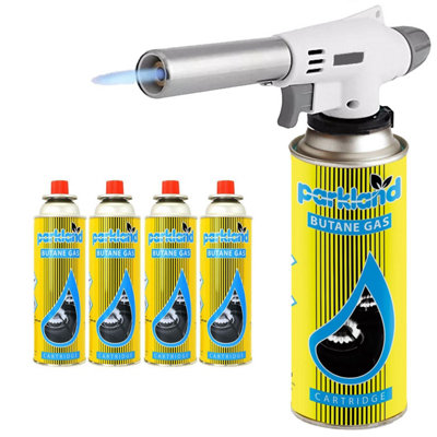 Taylor & Brown Blow Torch Flamethrower Weed Burner BBQ Camping Cooking ...