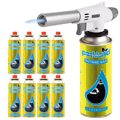 Taylor & Brown Blow Torch Flamethrower Weed Burner BBQ Camping Cooking ...