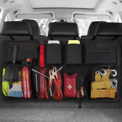 TAYLOR & BROWN CAR BOOT ORGANISER FOLDABLE, WATERPROOF TRAVEL STORAGE ...