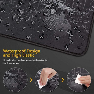 Taylor & Brown Large Gaming Mouse Mat 90x40cm Multipurpose Comfortable ...