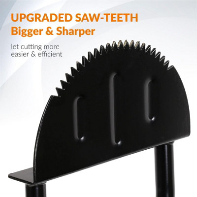 Taylor & Brown Lawn Edging ToolStep Edger with Long Handle for Garden ...