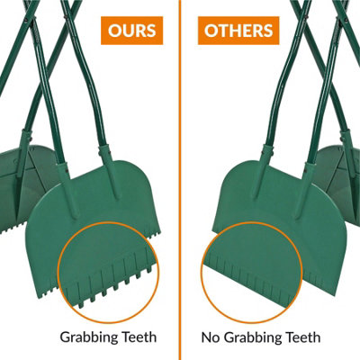 Taylor & Brown LongHandled Leaf GrabberHeavy Duty Garden Tool for ...