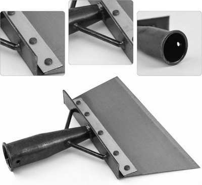 Taylor & Brown Multifunctional Stainless Steel Garden Shovel, Patio ...