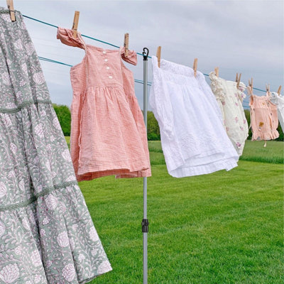 Taylor & Brown Telescopic Washing Line Prop Poles, Heavy Duty ...