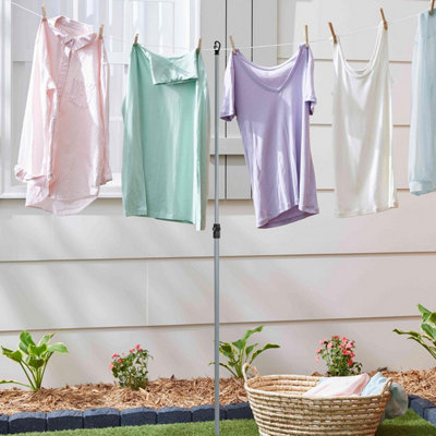 Taylor & Brown Telescopic Washing Line Prop Poles, Heavy Duty ...