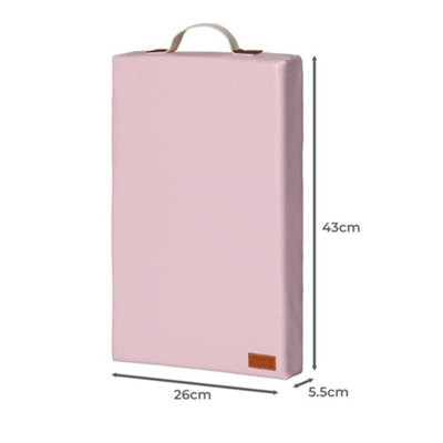 Taylor & Brown Waterproof Pink Kneeling Pad, 5.5cm Thick Foam Kneeler ...