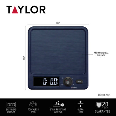 Taylor Pro Antimicrobial Large Display Kitchen Scales