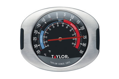 Taylor Pro Stainless Steel Fridge and Freezer Thermometer