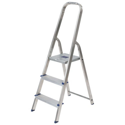 TB Davies 3 Tread Light Duty Platform (0.62m) Step Ladder | DIY at B&Q