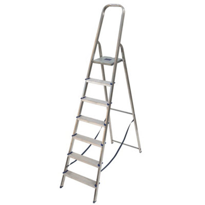 TB Davies 7 Tread Light Duty Platform (1.51m) Step Ladder | DIY at B&Q