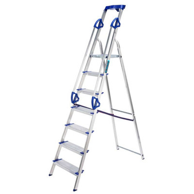 TB Davies 7 Tread Premier XL Platform (1.49m) Step Ladders | DIY at B&Q