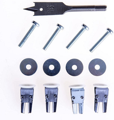 TBolt heavy duty METAL Plasterboard Fixing TV Mounting Kit 4 Pack Holds ...