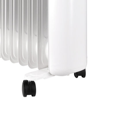 TCP Smart WiFi White Portable Free-Standing 9 Fin Oil Radiator 2000W ...