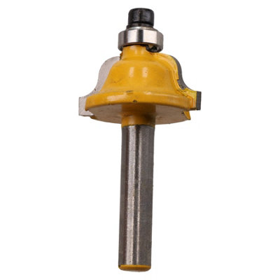 TCT Roman Ogee Edging Router Bit 25mm D 4mm Radius Cutter Tool 1/4 ...