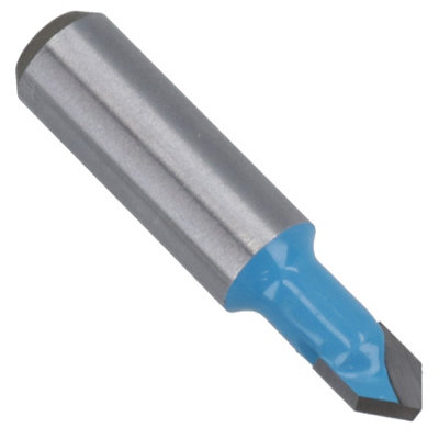 TCT V Groove Router Cutter Cutting Bit 9.5mm D 90 Degree Angle 1/2 ...