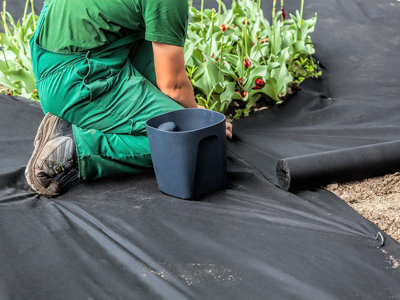TDP50 Weed Control Fabric 14m x 1m Landscaping Roll Non-Woven