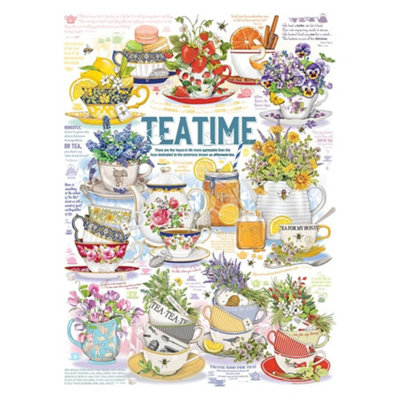 Tea Time Jigsaw Puzzle 1000 Pieces