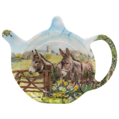 Teabag Tidy Donkey Farm Animal Farm Design Kitchen Accessory Utenstil ...
