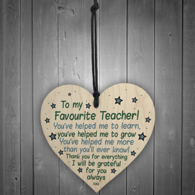 Teacher Gifts Poem Special Thank You Gift For Nursery Teacher Assistant ...