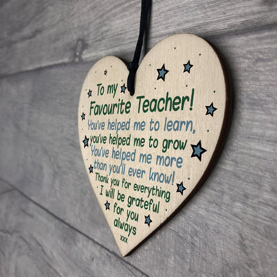 Teacher Gifts Poem Special Thank You Gift For Nursery Teacher Assistant ...
