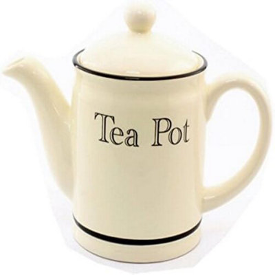 Teapot Tea Serving Kitchen With Lid Coffee Home Pot Home Office Kettle ...