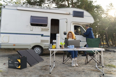 Technaxx Foldable Solar Camping Table 60W TX-252