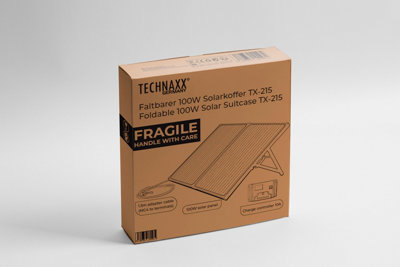 Technaxx Foldable Solar Camping Table 60W TX-252