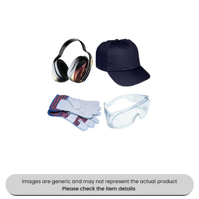 Technicians PPE Kit with Ear Defenders, Rigger & Safety Glasses, Cap ...